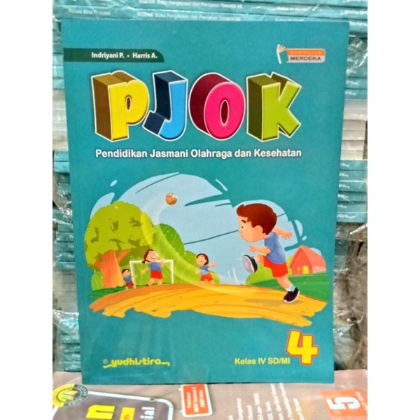 Jual Buku PJOK Kelas 4 SD Kurikulum Merdeka Yudhistira | Shopee Indonesia