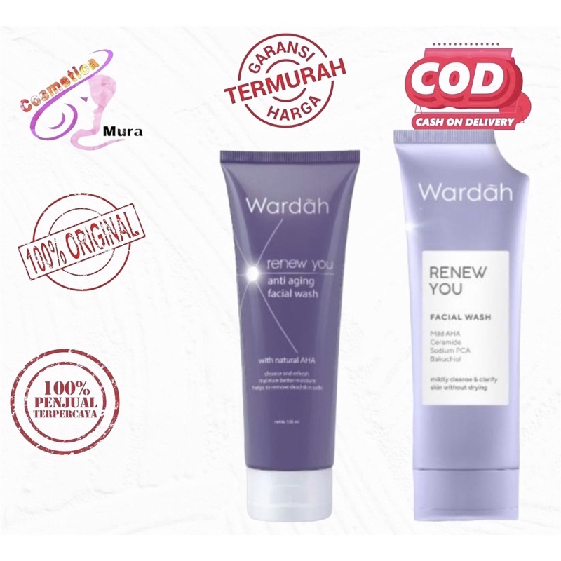 Jual kemasan baru !!! sabun wajah wardah renew you !! Wardah renew you ... Jual kemasan baru !!! sabun wajah wardah renew you !! Wardah renew you ...