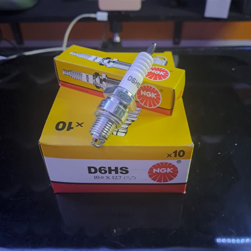 Jual Busi Asli NGK D6HS Honda Kijang C90-C90Z-S90-S90Z-CB125-CB175 ...