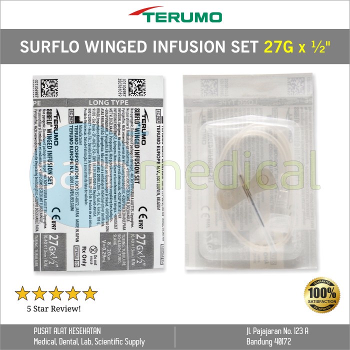 Jual Terumo Surflo Wing Needle 27G x 1/2" | Shopee Indonesia
