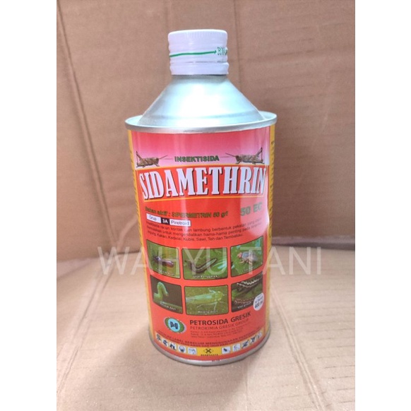 Jual SIDAMETHRIN 50 EC INSEKTISIDA BAHAN AKTIF SIPERMETRIN 400 ml ...