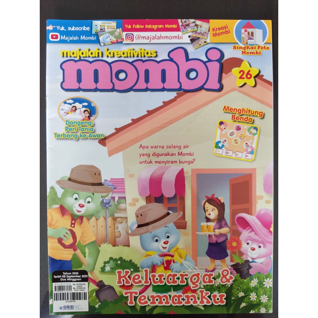Jual Majalah Anak Mombi EdisiSeptember 2021 | Shopee Indonesia