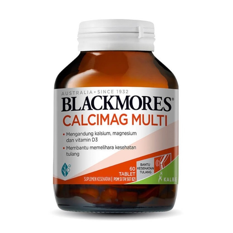 Jual Blackmores Calcimag Multi Calcium Magnesium Vitamin D3 K1 Blackmore Black Mores More ...