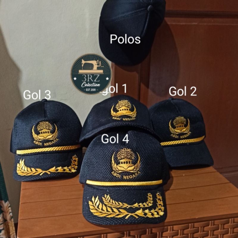Jual Topi Hitam Abdi Negara Topi Dinas Pns Topi Korpri Hitam | Shopee ...