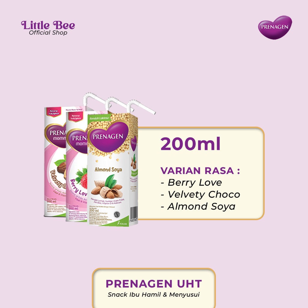 Jual Susu Hamil PRENAGEN UHT 200ml | Snack Ibu Hamil & Menyusui | Shopee Indonesia