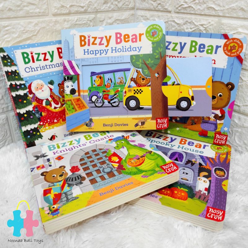 Jual Bizzy Bear Push and Pull Book Buku Cerita Anak Kids Story Book ...