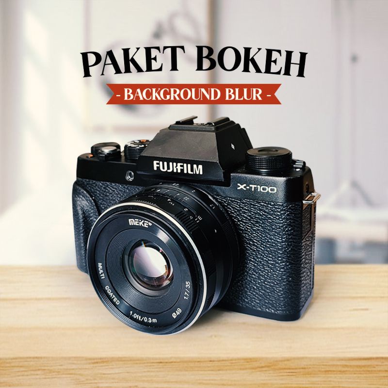Jual PAKET BOKEH FUJIFILM XT100 LENSA FIX MULUS HASIL BOKEH JUARA | Shopee Indonesia