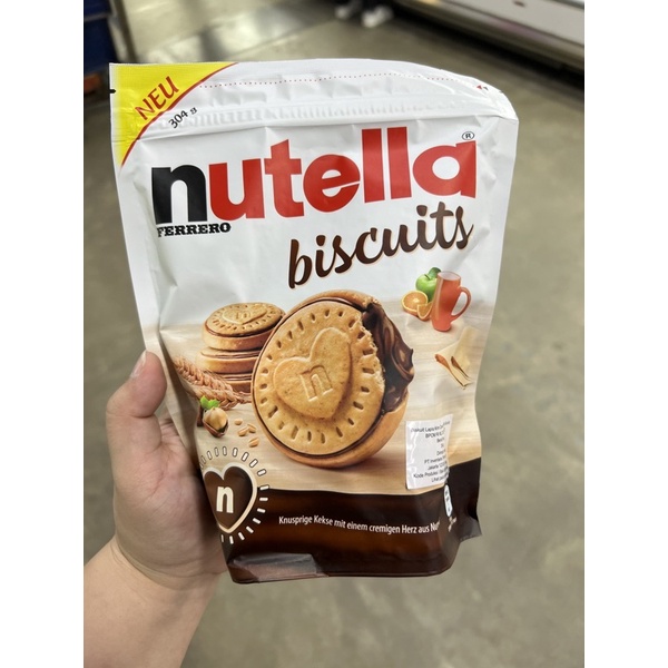 Jual Snack Import Murah | Nutella Biscuits 304gram | Coklat Biskuit ...