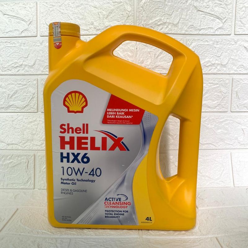 Jual Shell Helix HX6 10W 40 Motor Oil | Shopee Indonesia