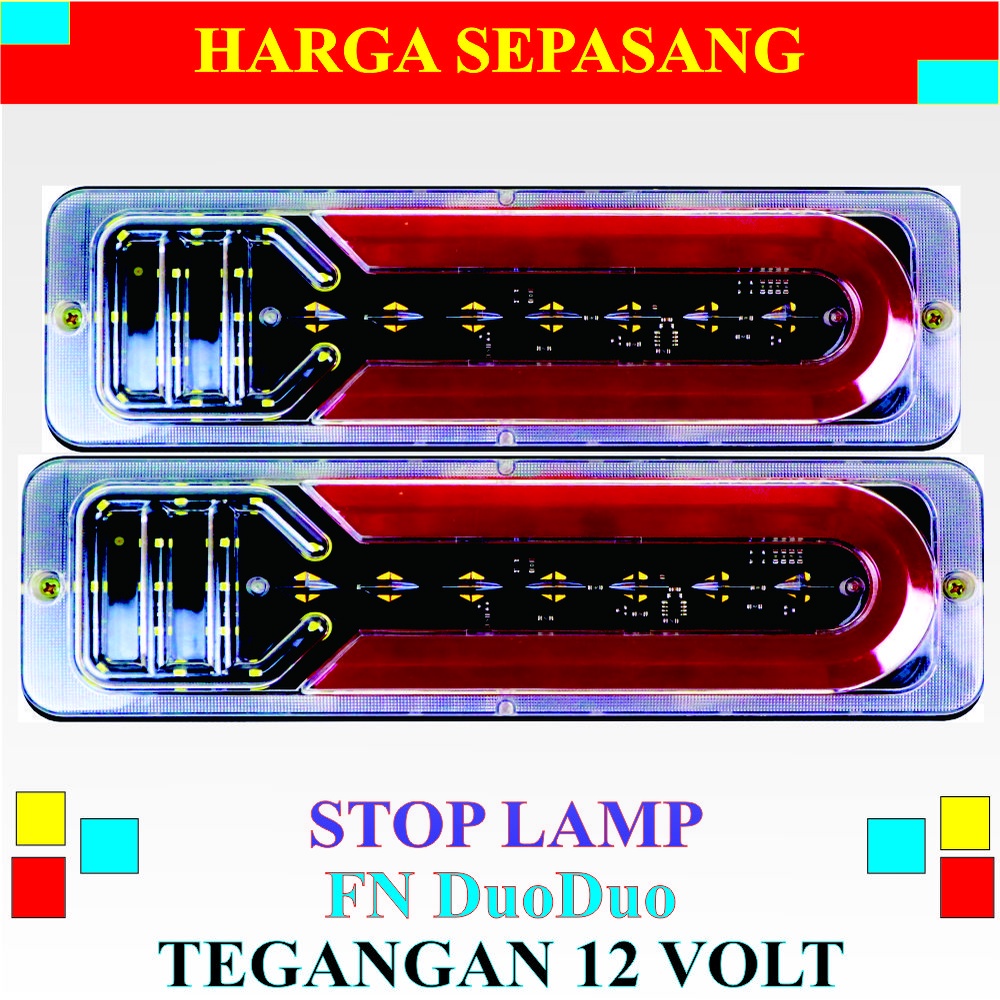 Jual Lampu Variasi Stoplamp Stop Lamp Rem Belakang LED Mobil Truk ...