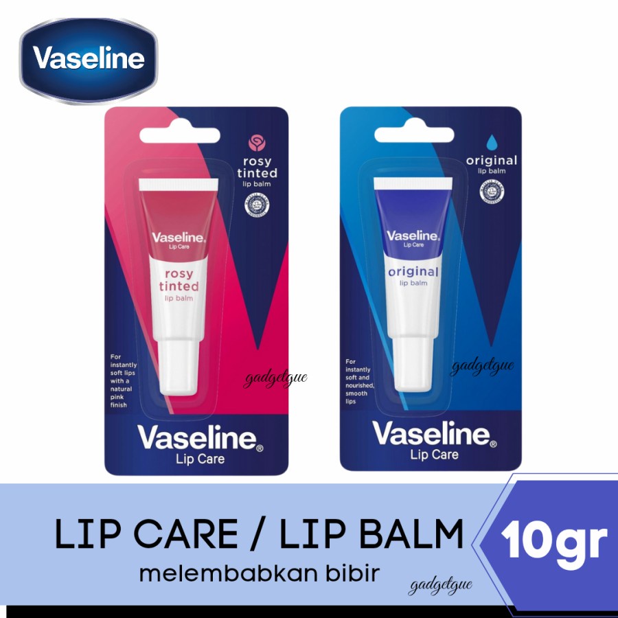 Jual Vaseline Lip Care 10gr Rosy Tinted Lip Balm | Shopee Indonesia
