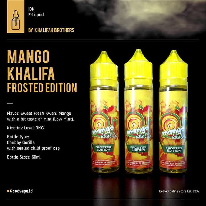 Jual Premium Liquid Mango Khalifa By Brothers Kalifa | Shopee Indonesia