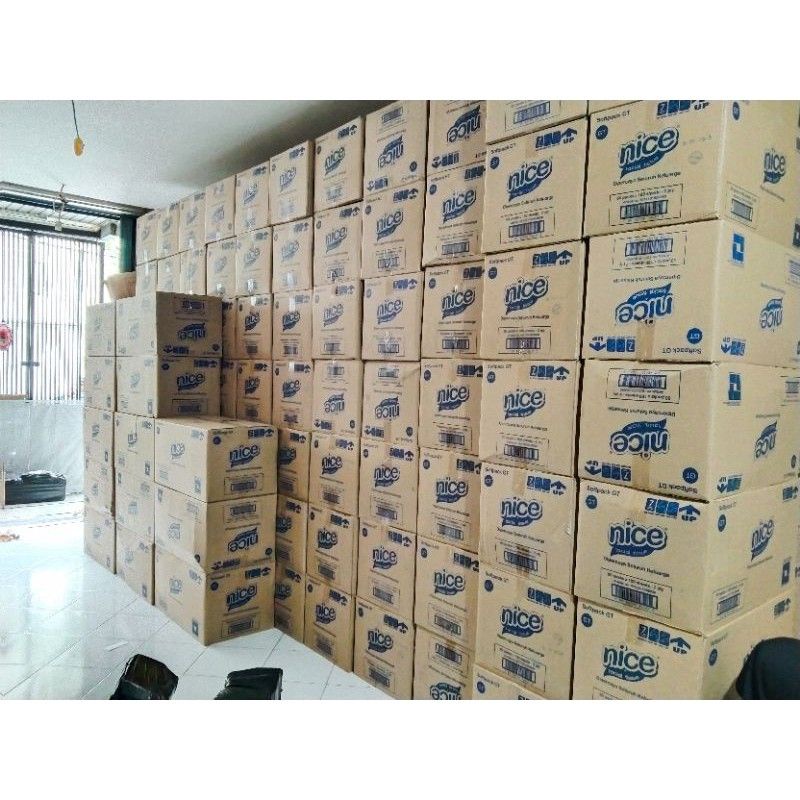 Jual Tissue tisu nice 180sheets KARDUS (ISI 60) khusus satu kardus ...