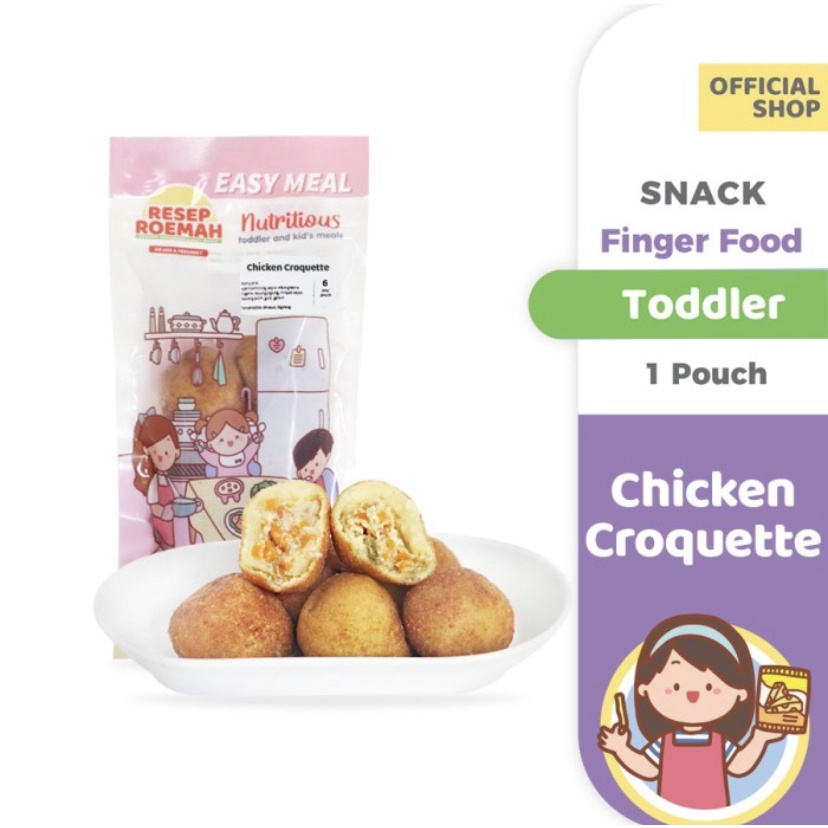 Jual Resep Roemah Kroket Ayam / Chicken Croquette / Frozen Food ...