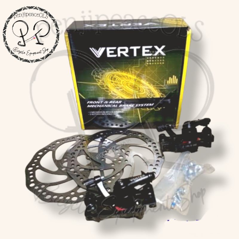 Jual discbrake set Mechanical Brake Caliper rem cakram sepeda diskbrake ...