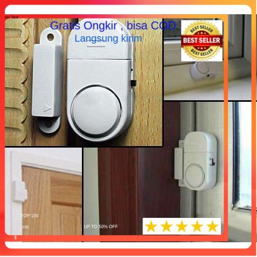 Jual Alarm PIntu Anti Maling Alarm Jendela Laci Lemari Pintu Door Alarm ...