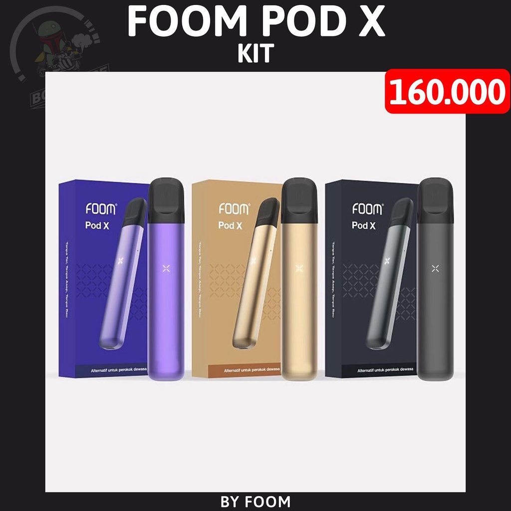 Jual FOOM POD X KIT AUTHENTIC BY FOOM | Shopee Indonesia