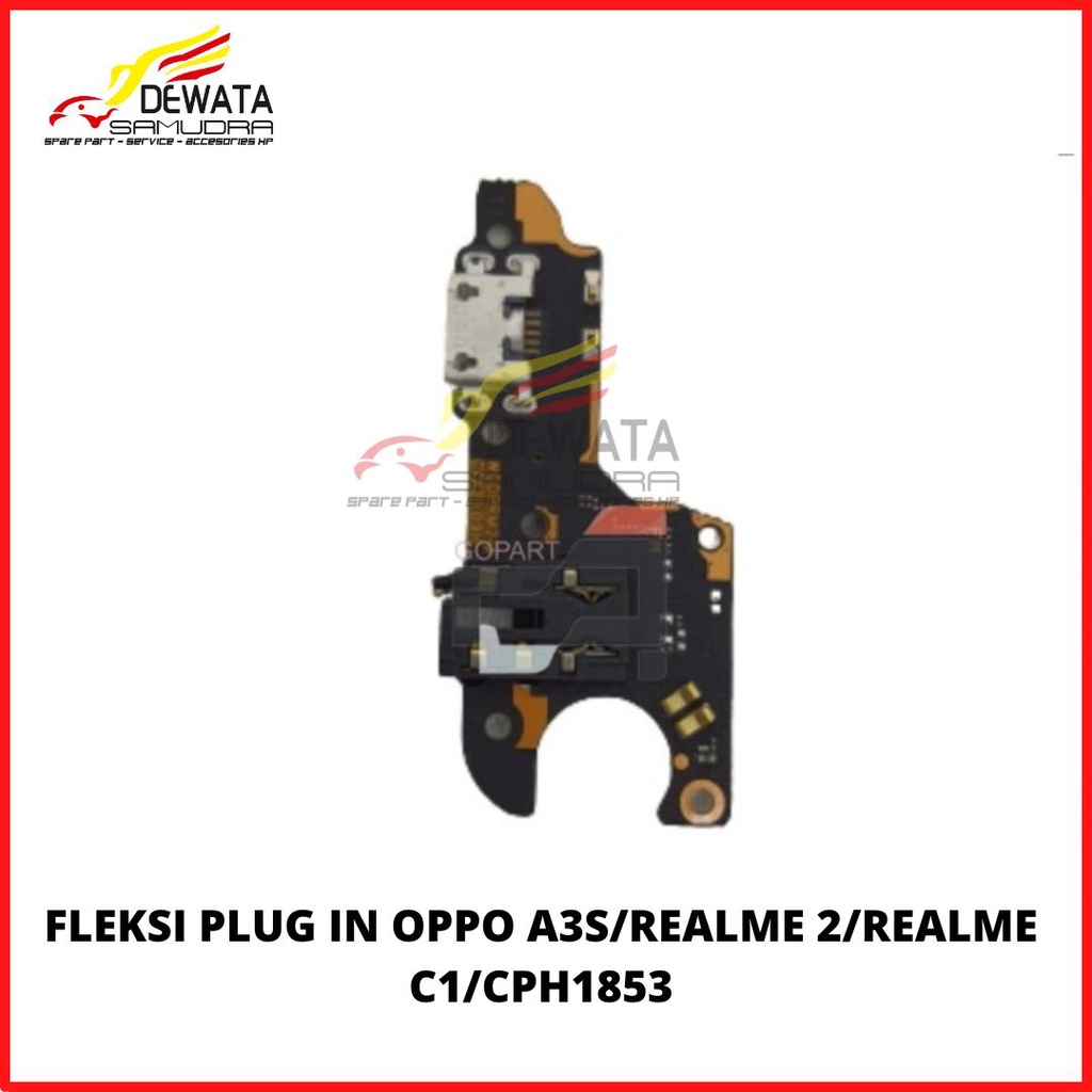 Jual Fleksi Plug In - PCB - Board Cas - Board Charger Oppo A3S - 2 - C1 ...