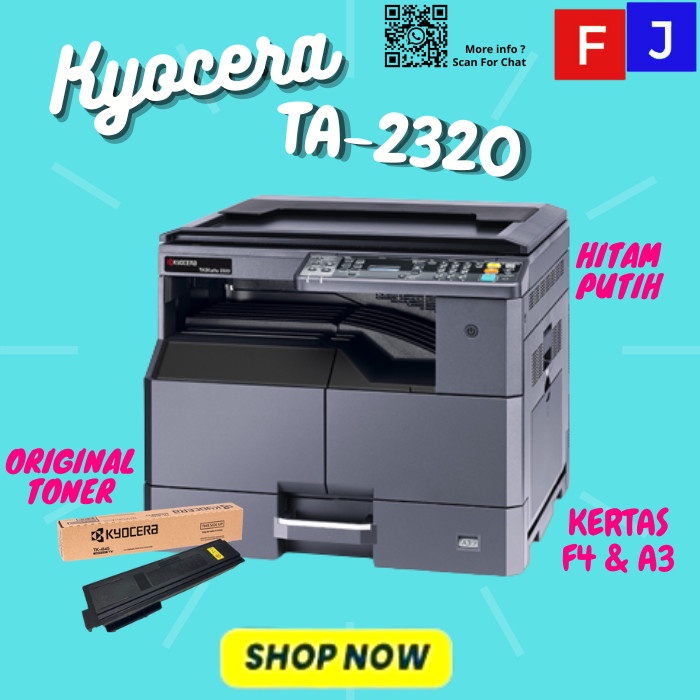 Jual Kyocera Taskalfa TA-2320 PLATEN Mesin Fotocopy Monochrome Kertas A3 | Shopee Indonesia