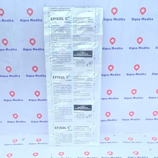 Jual Efisol-C Lozenges Strip Isi 10 Tablet - Permen Radang Tenggorokan ...