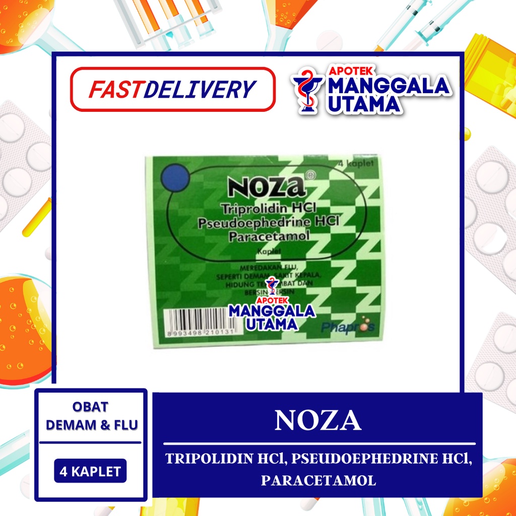 Jual NOZA ISI 4 TABLET | Shopee Indonesia