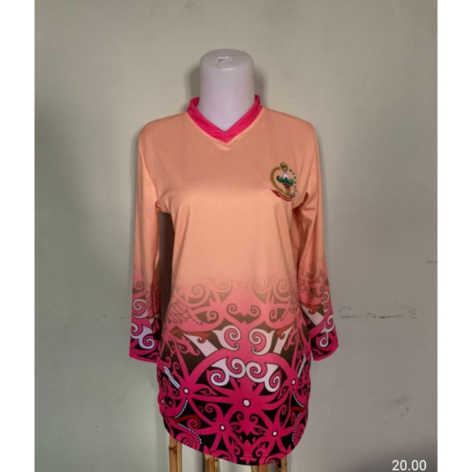 Jual jersey dryfit persit peach salem | Shopee Indonesia