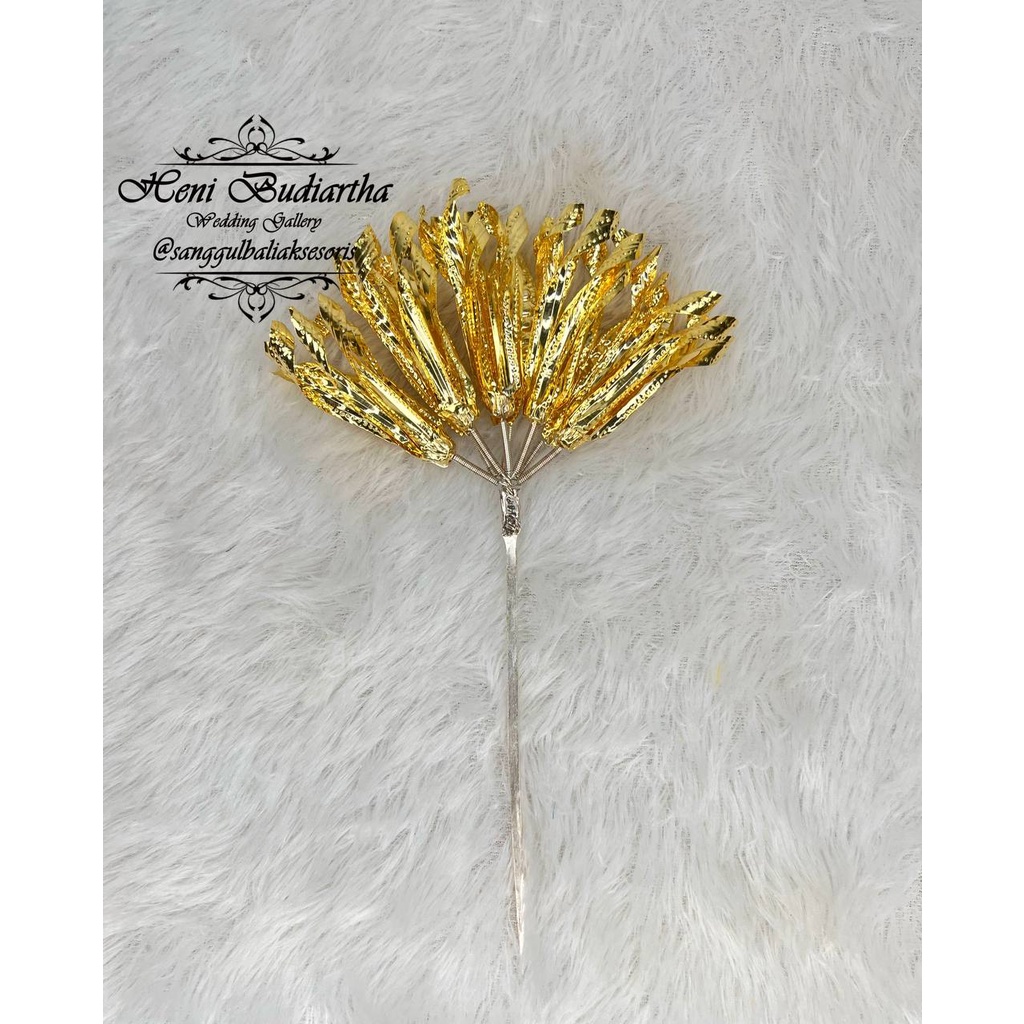 Jual Bunga Sandat Emas Payas Agung Pengantin Bali Kembang Goyang Bali ...