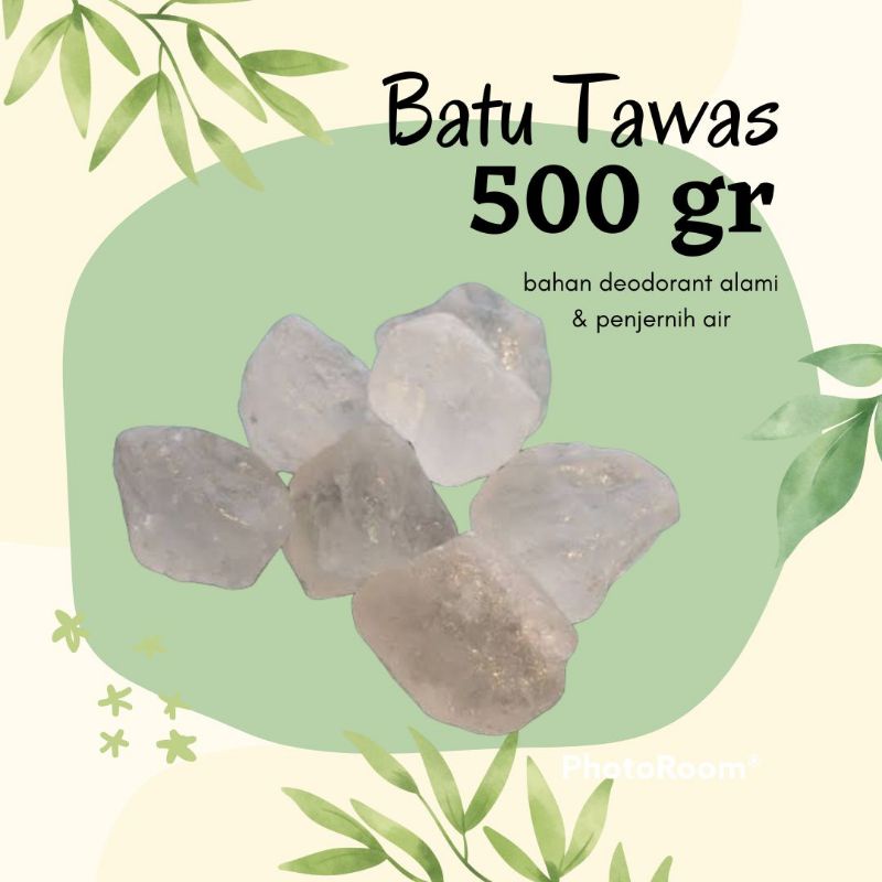 Jual Batu Tawas 500gram Natural Deodorant Penjernih Air | Shopee Indonesia