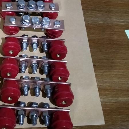 Jual Busbar tembaga/busbar panel 100mm x20mmx 3mm | Shopee Indonesia