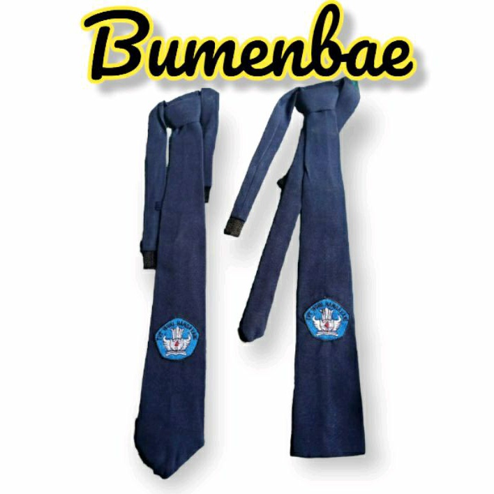 Jual Dasi SMP model terbaru / Dasi SMP / Dasi tut wuri biru /dasi ...