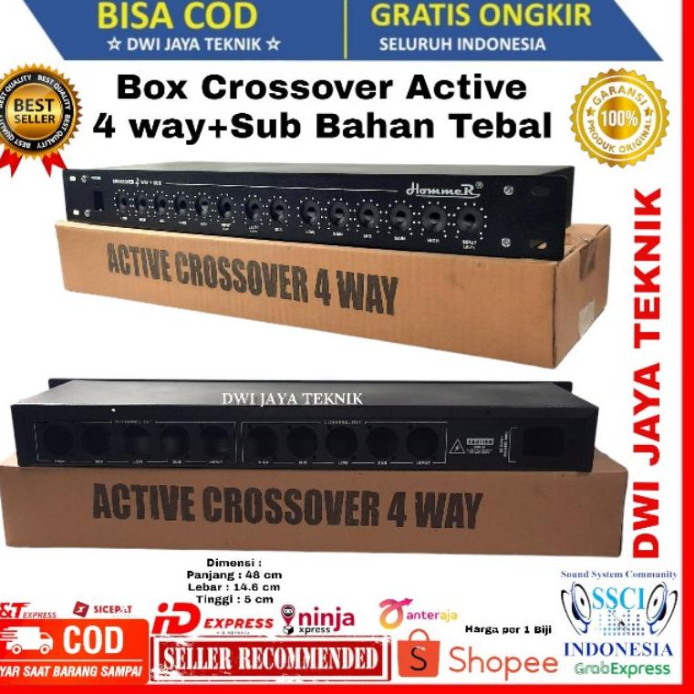 Jual Harga Bersahabat.. Box Crossover Bok Crosover Active 4 Way tebal ...