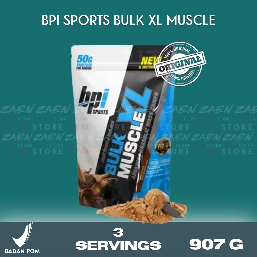 Jual BPI Sports Bulk 2 Lbs Muscle XL Gainer Weight Gainer | Shopee ...