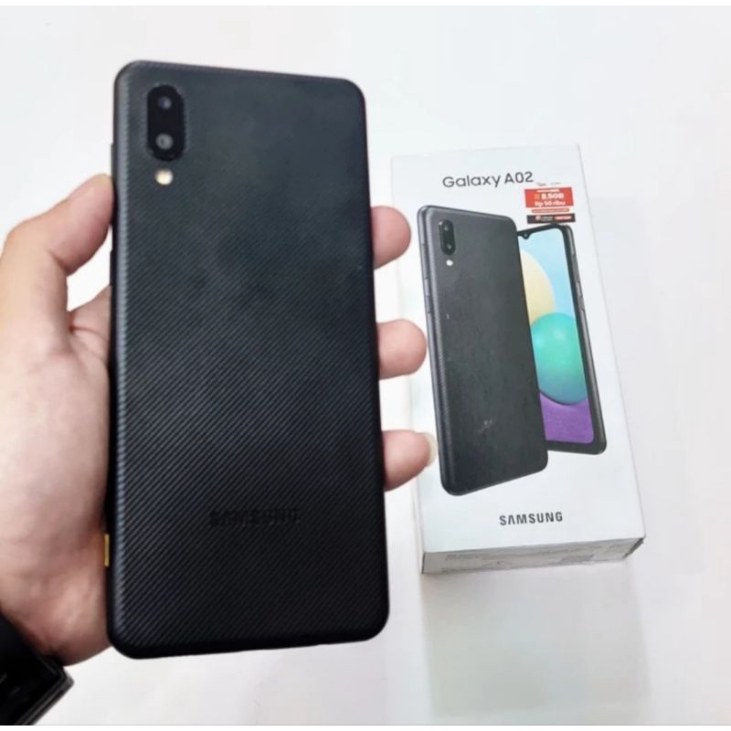 Jual SAMSUNG GALAXY A02 3/32 SECOND (GARANSI RESMI) | Shopee Indonesia