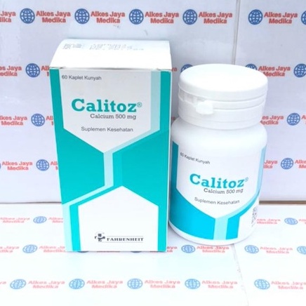 Jual Calitoz/Calos 500mg Isi 60 Tablet - Multivitamin Kalsium | Shopee ...