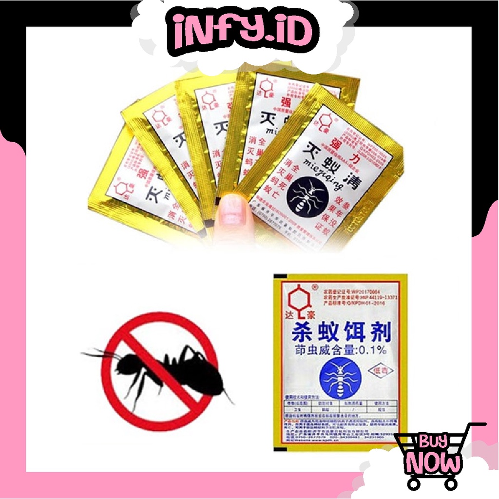 Jual INFY - Racun Bubuk Semut Killing Bait Powder Serbuk Obat Pembasmi ...