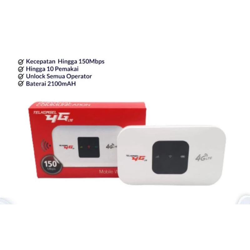Jual MODEM MIFI 4G LTE TELKOMSEL ALL OPERATOR UNLOCK | Shopee Indonesia