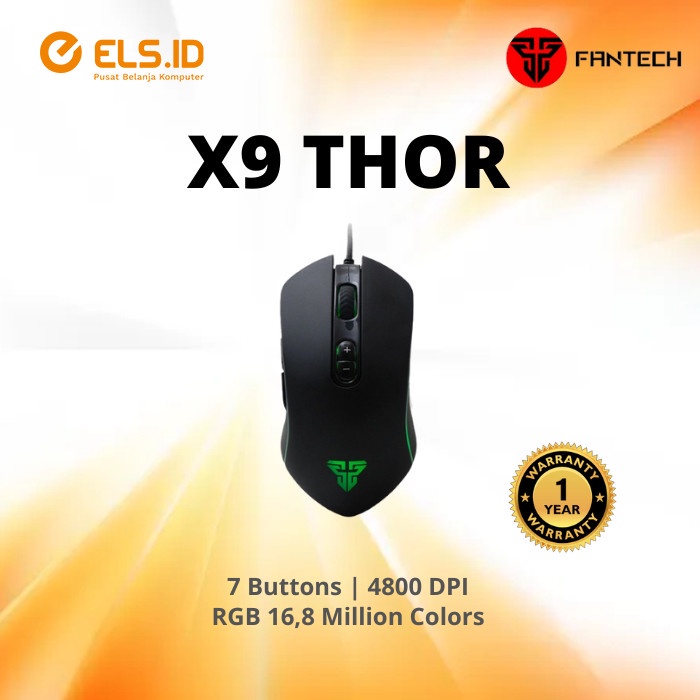 Jual Fantech X9 THOR Mouse Gaming RGB | Shopee Indonesia