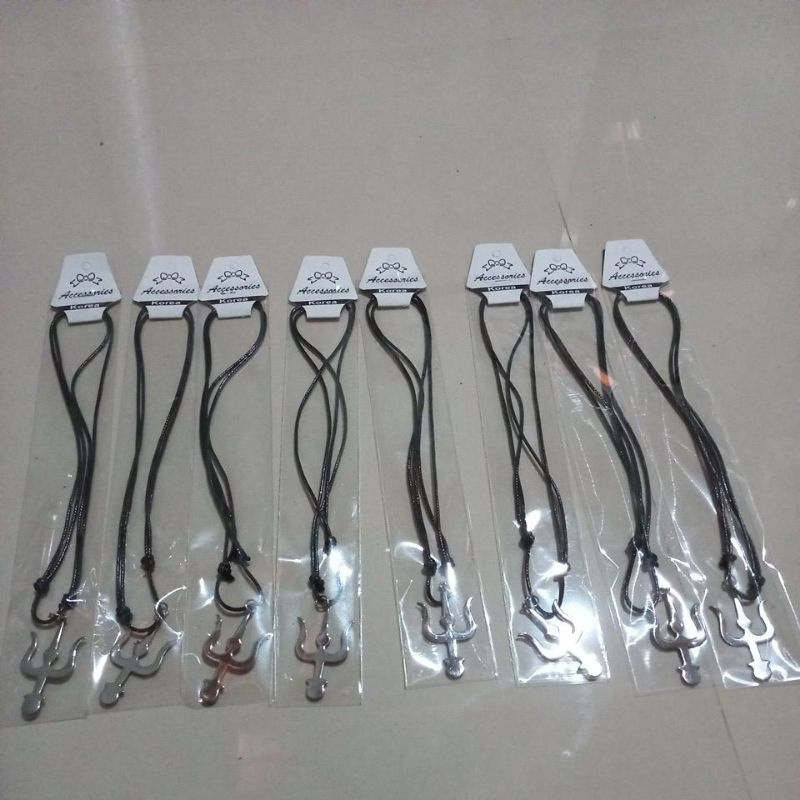Jual kalung pagar nusa (trisula) monel original | Shopee Indonesia