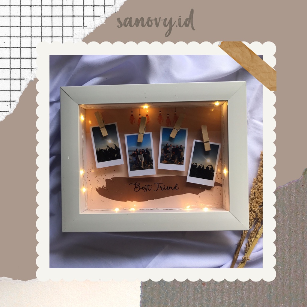 Jual aesthetic foto 4/ frame 15x20/ kado anniversarry/ ulang tahun ...