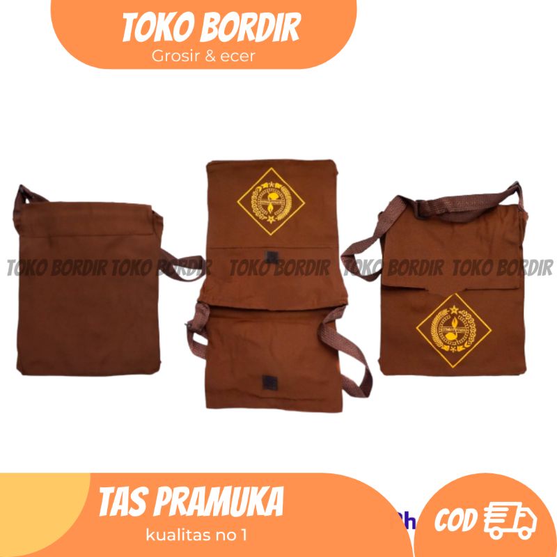 Jual Tas Pramuka / tas sandang Pramuka / tas Pramuka keren | Shopee ...