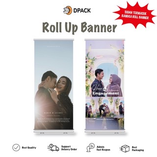 Jual CETAK ROLL-BANNER / STAND BANNER / STANDING BANNER ROLL UP BANNER / UKURAN 60 x 160 CM ...