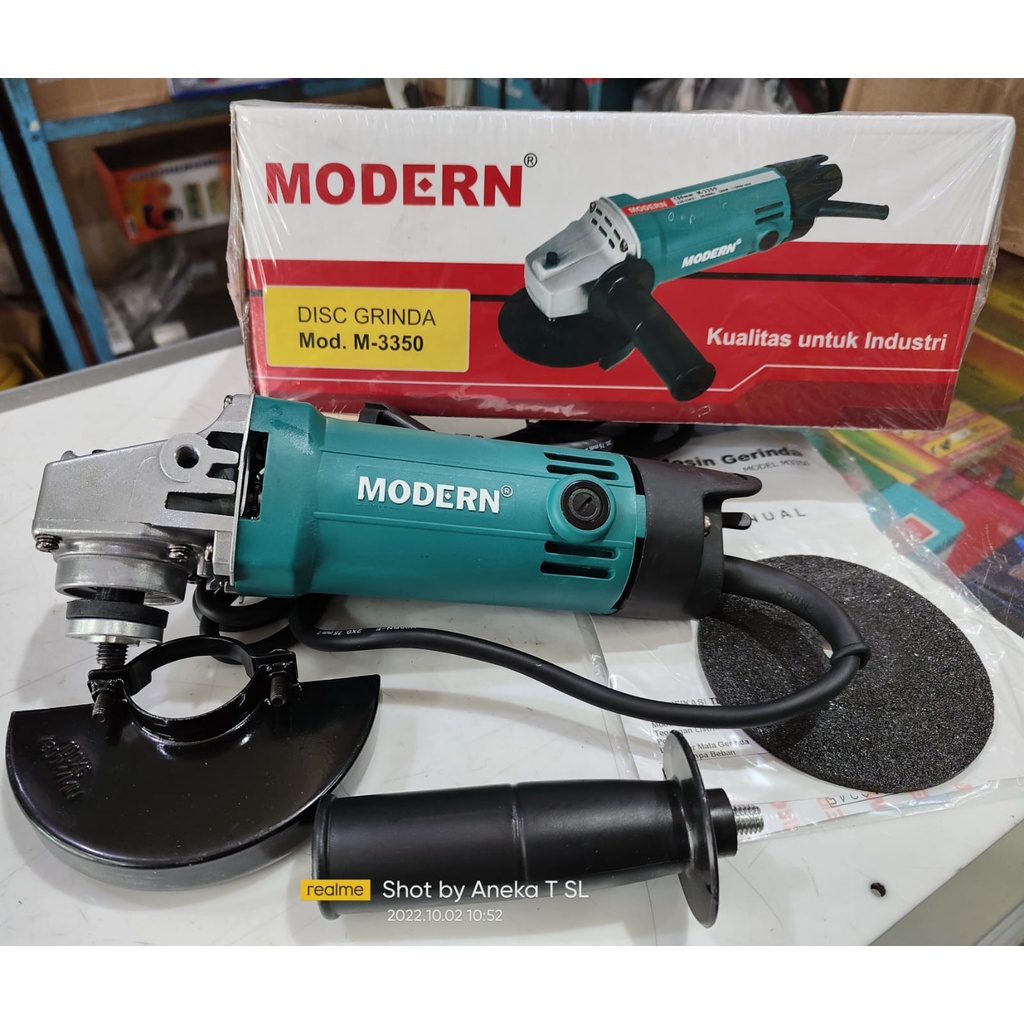 Jual Gerinda Modern M3350 4" Grinder M-3350 Modern 4" | Shopee Indonesia