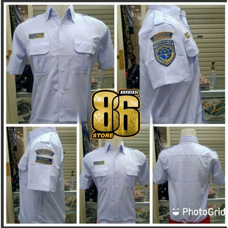 Jual Baju PDH Dishub /pakaian dinas harian / baju PDH Kemenhub ...
