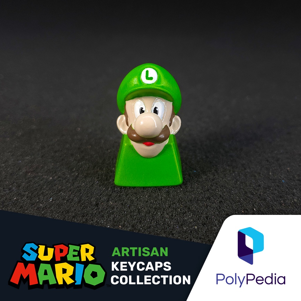 Jual Luigi Super Mario Bros Artisan Keycap / Keycaps | Shopee Indonesia