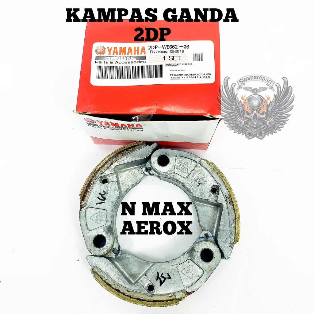 Jual KAMPAS GANDA YAMAHA 2DP N MAX AEROX LEXI KUALITAS ORIGINAL ORI PRESISI ORISINIL TIDAK GETAR ...
