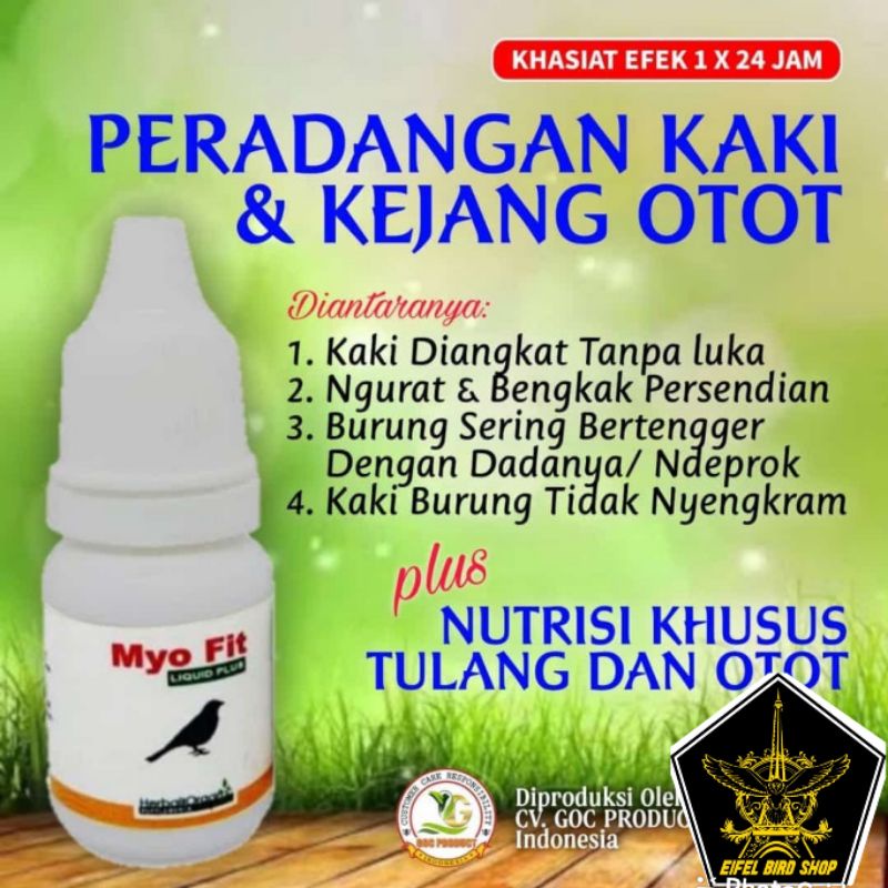 Jual Myo Fit Goc Peradangan Kaki Dan Kejang Otot Burung Mio Vit