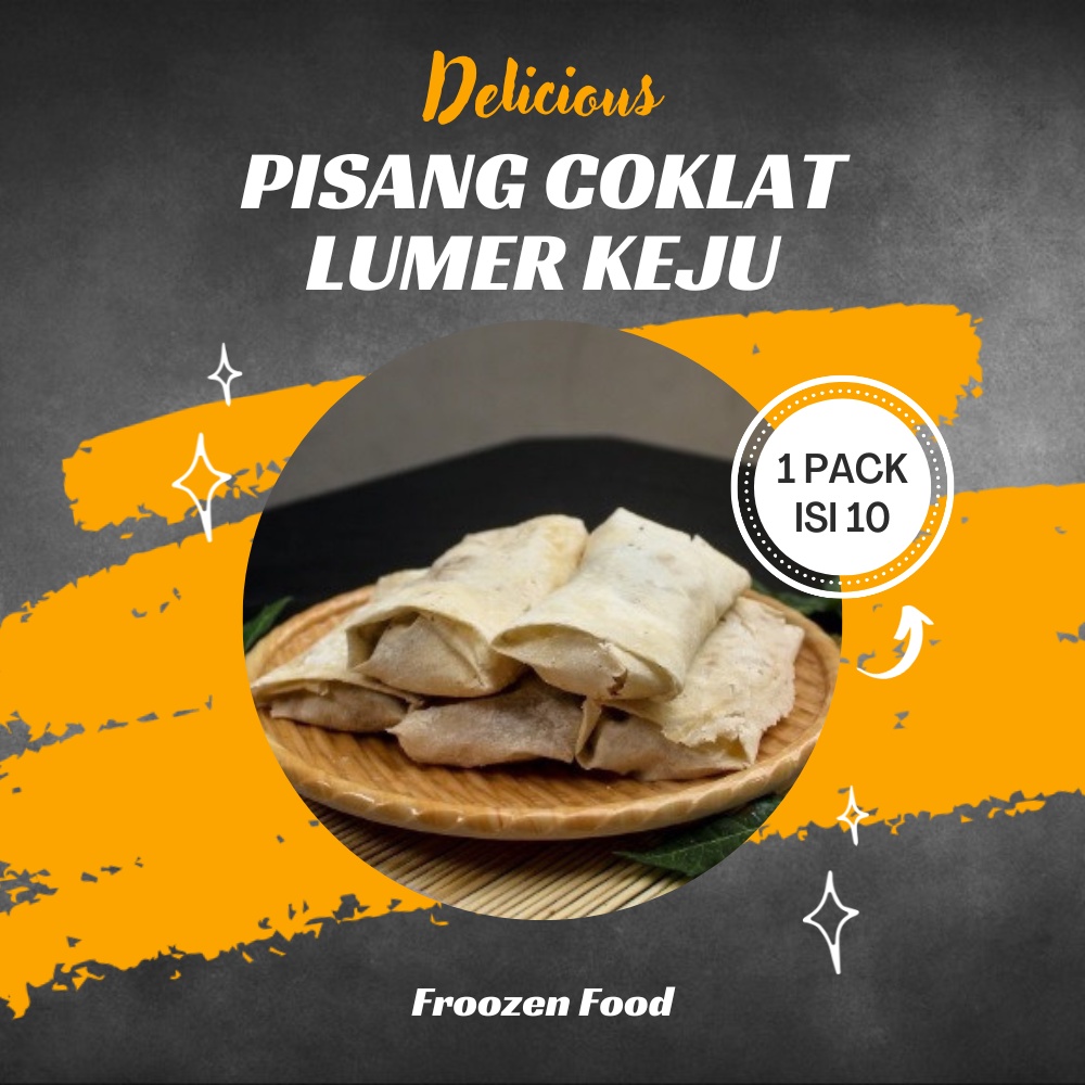 Jual [READY] Piscok / Pisang Coklat Keju Lumer Kemasan Frozen Food isi ...