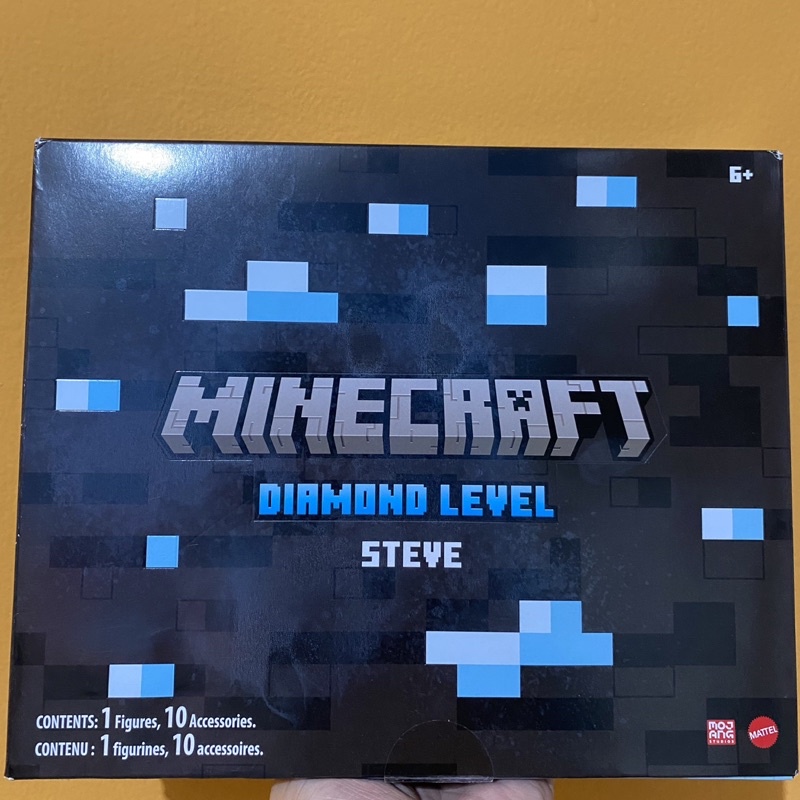 Jual Minecraft Diamond Level Steve Mattel Creations limited edition ...