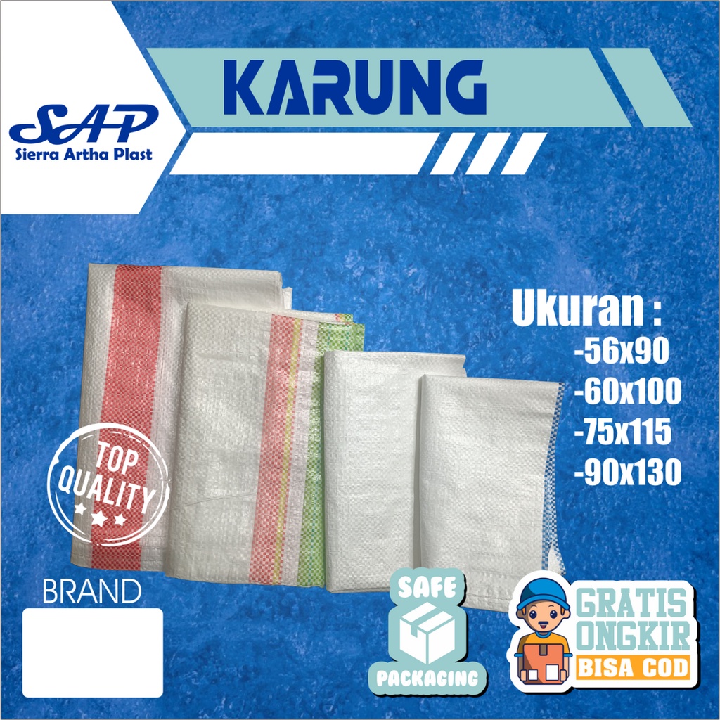 Jual Karung Plastik | Karung Packing Paket | Karung Anyam Plastik ...