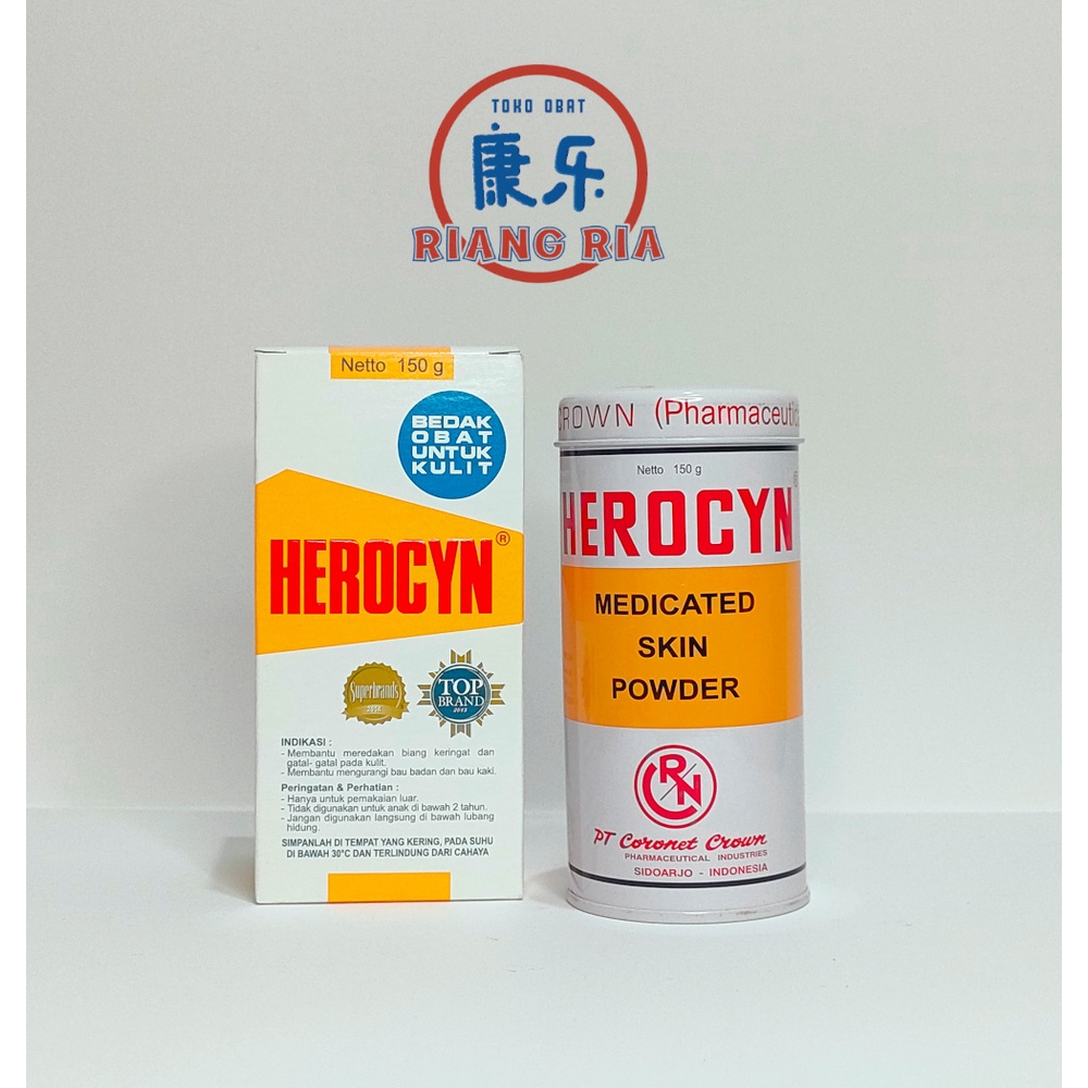 Jual Herocyn Bedak Biang Keringat - 150GR | Shopee Indonesia